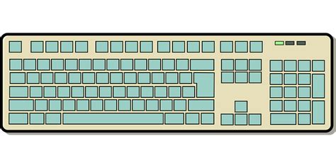 Keyboard Input Device Free Vector Graphic On Pixabay