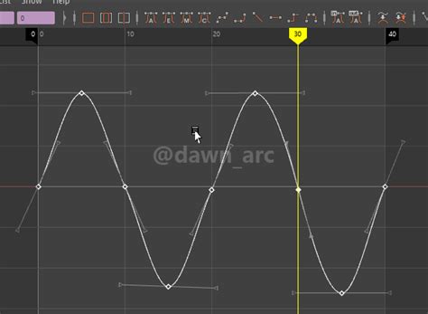 Maya Keyframe 01 Graph Editor