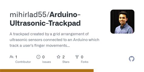 Github Mihirlad55arduino Ultrasonic Trackpad A Trackpad Created By