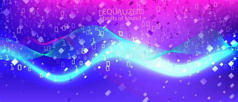 binary code vector landing page matrix falling binary code geometric