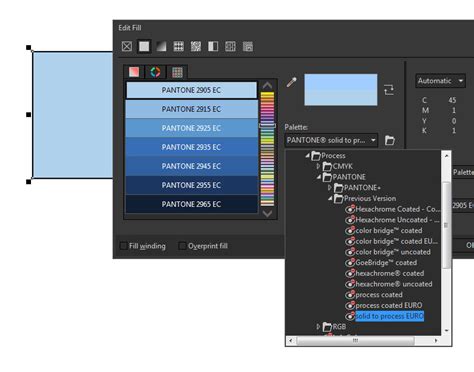 Working With Color Pallets In CDR CorelDRAW X CorelDRAW Graphics Suite X CorelDRAW