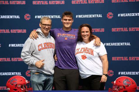 Its Clemson For Central Catholics Blake Herbert New England Football Journal®
