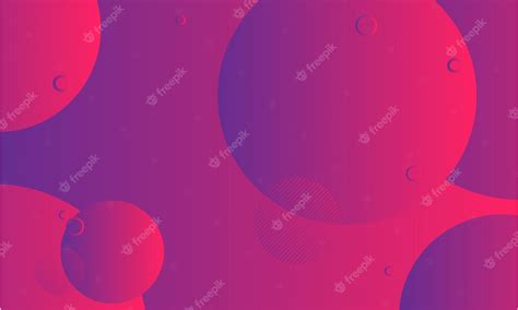 Premium Vector Abstract Circles Background With Colorful Gradient