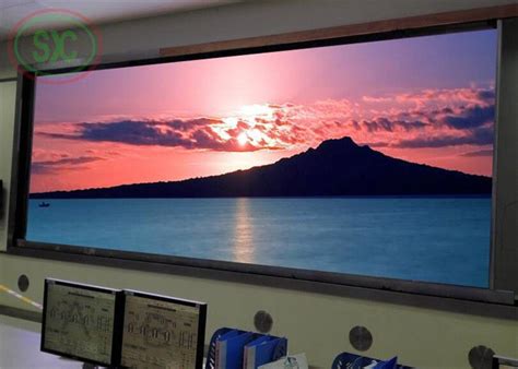 Worthless Indoor Colorful Led Screen Fits The Wall With Frame Structure