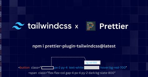 Cleanup Whitespace And Duplicate Classnames In Tailwind Using Prettier