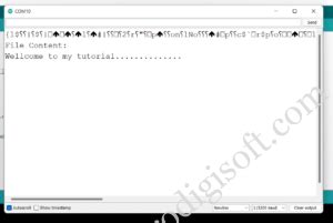 ESP SPIFFS SPI Flash File System With Arduino IDE