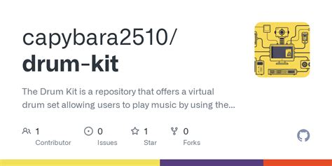 GitHub Capybara2510 Drum Kit The Drum Kit Is A Repository That Offers A Virtual Drum Set