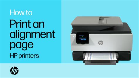Printing An Alignment Page On An Hp Printer Undefined
