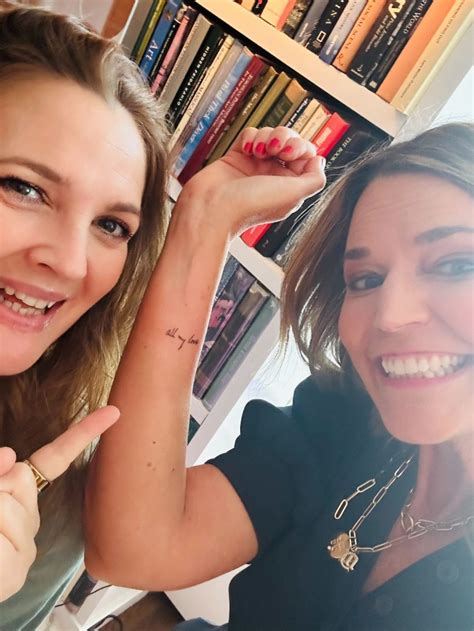 Barrymore Tattoos Tats What Friends Are For Pressreader