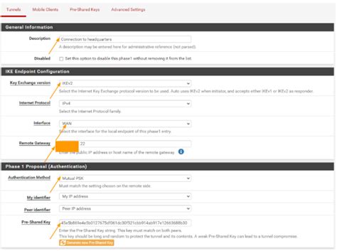 How To Setup Ipsec Site To Site Vpn In Pfsense With Multiple Subnets