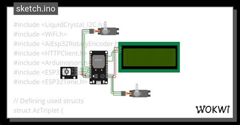 Noaa Satellite Tracker Wokwi Esp32 Stm32 Arduino Simulator