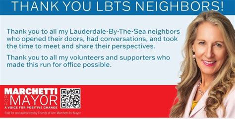 Lovelbts Marchetti4mayor Ann Marchetti