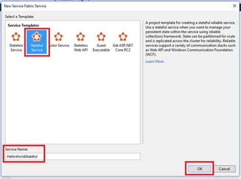 Azure Service Fabric First Application