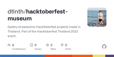 Github Dtinth Hacktoberfest Museum Gallery Of Awesome Hacktoberfest Projects Made In Thailand