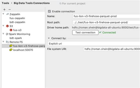 update on big data tools plugin spark hdfs parquet and more the
