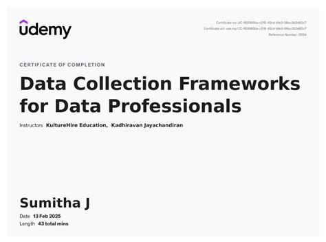 udemy dataanalytics continuouslearning datascience… sumitha j