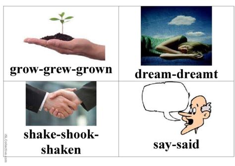 Flashcards 40 Irregular Verb Cards English Esl Worksheets Pdf And Doc