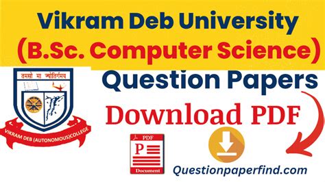 vikram deb university bsc computer science old question papers 2024 2019 download pdf