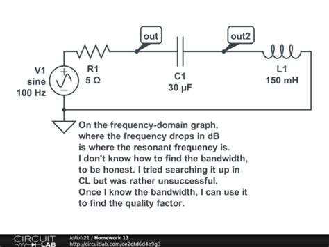 Homework 13 CircuitLab