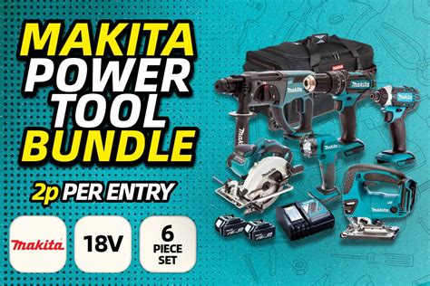 Win This Makita Piece V Power Tool Bundle For Just P Redline Competitions