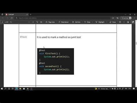Test Annotation YouTube