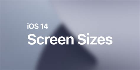 Ios 14 Screen Sizes Figma