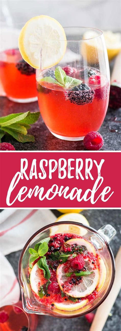 Homemade Raspberry Lemonade Recipe Plated Cravings