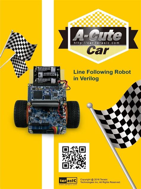 Line Following Robot In Verilog Pdf Analog To Digital Converter Infrared