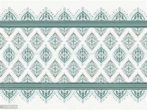 추상적 인 민족 Ikat 쉐브론 패턴 배경 Batik 직물 삽화를 감싸는 카펫 벽지 의류 자수 스타일 0명에 대한 스톡 벡터 아트 및 기타 이미지 Istock