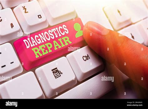 Handwriting Text Diagnostics Repair Conceptual Photo A Program Or Routine That Helps A User To