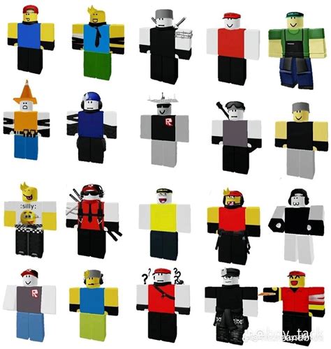 Classic Roblox Avatars 2009