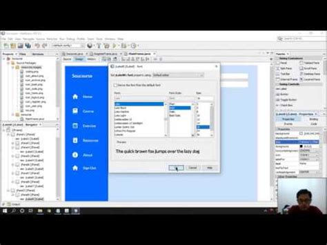 Custom View Modern UI Java GUI Swing Tutorial Netbeans YouTube