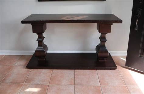 Hickory Console Table Console Table Table Metal Sofa