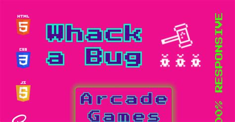 Bug Smasher The Fast Paced Whack A Bug Arcade Html5 Game