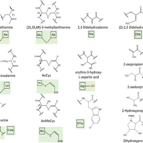 1 Schematic Representation Of Few Posttranslational Modifications Download Scientific Diagram