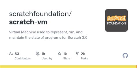 Github Scratchfoundationscratch Vm Virtual Machine Used To Represent Run And Maintain The