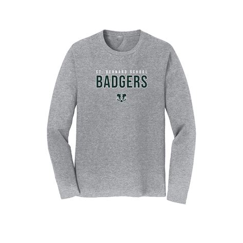St Bernard Fan Stb Favorite Long Sleeve Tee Disal Custom