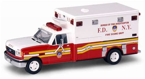 Code 3 FDNY Ambulance Bureau Of Investigation Fire Scene Unit 12108
