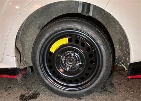 Space Saver Nissan Note E Power Note Aura Temper Tyre With Screw