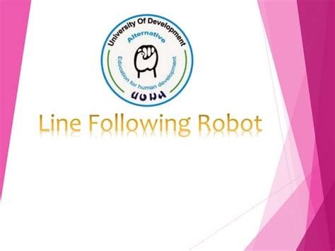 Line Following Robot Using Arduino Uno Ppt