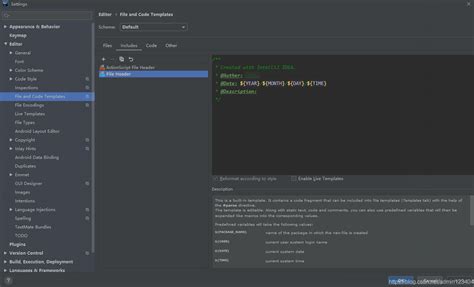intellij idea设置类注释和方法注释带作者和日期「建议收藏」 腾讯云开发者社区 腾讯云