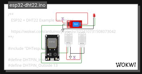 Esp32 Dht22 Millis Wokwi Esp32 Stm32 Arduino Simulator