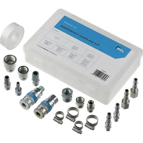 PCL Couplings Emergency Kit Compressors Washers