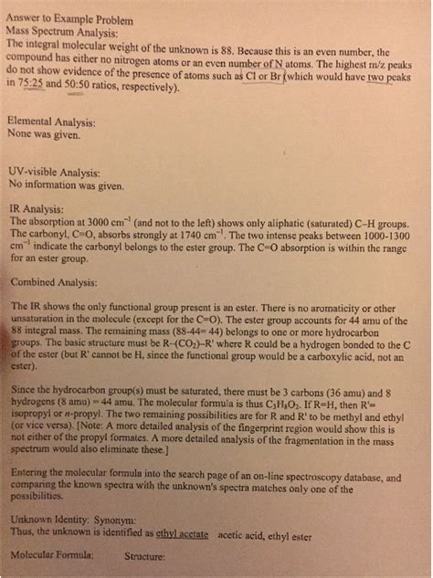 solved each combined spectra problem on the following pages