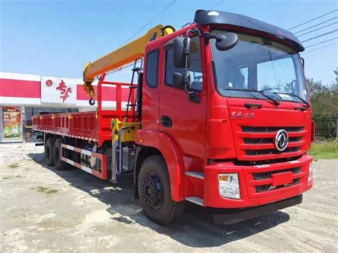 Chinese Brand Dongfeng Straight Arm Lorry Crane 16 Ton Hydraulic