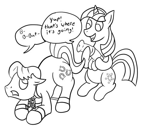 Explicit Artist Ginger Dilettante Character Caramel Character Twilight Sparkle