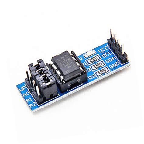 2pcs At24c256 Serial Eeprom I2c Interface Eeprom Data Storage Module For Arduino Ebay