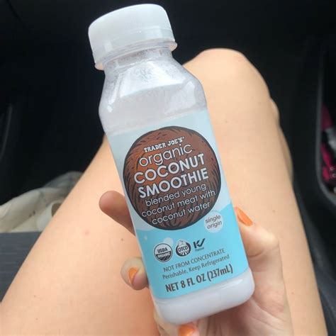 Trader Joes Organic Coconut Smoothie Review Abillion