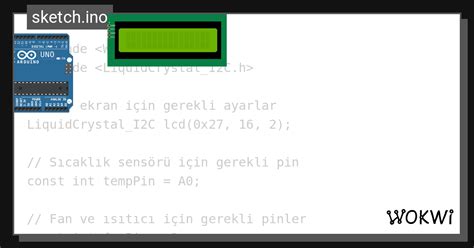 Nedim ısı Sensörü Wokwi Esp32 Stm32 Arduino Simulator