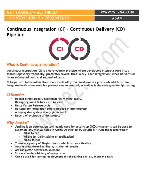 Cicd Download Free Pdf Software System Software